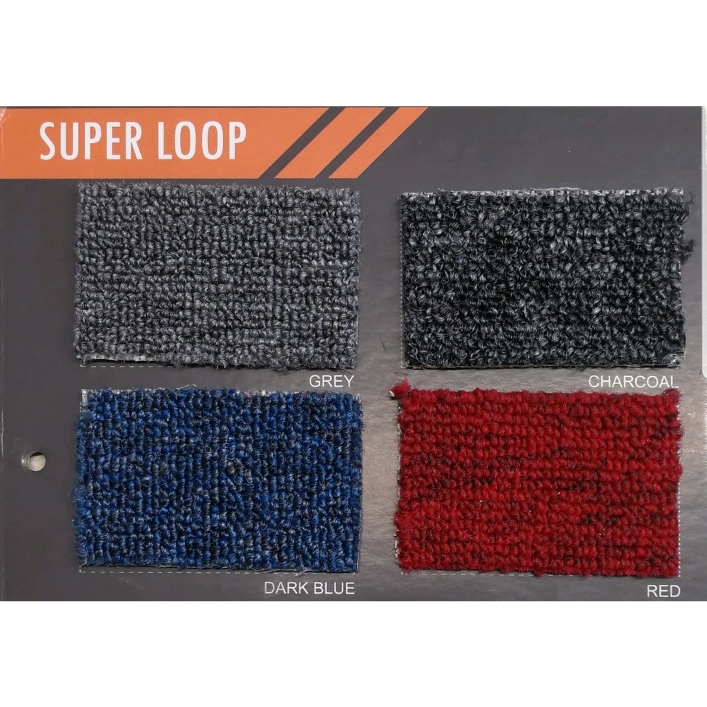Carpet Roll - Super Loop plain | Shopee Malaysia
