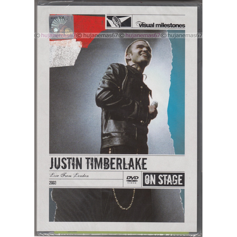 JUSTIN TIMBERLAKE (NSYNC) - Live From London 2003 / 2011 SONY MUSIC ...