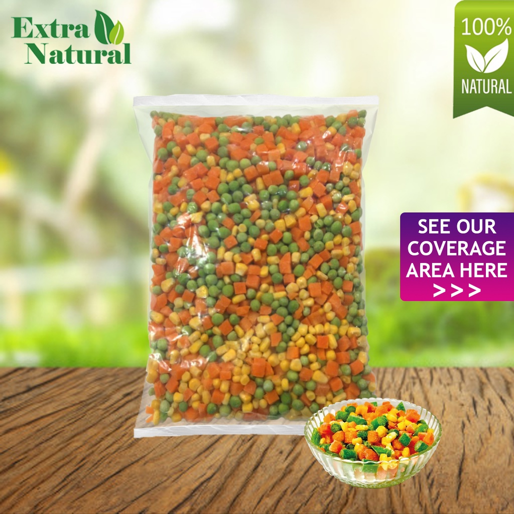 Frozen Mixed Vegetable [Sayuran Campur] (Please read description box ...