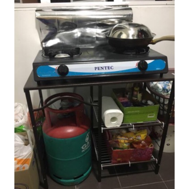 RAK DAPUR GAS 2 TUNGKU | Shopee Malaysia