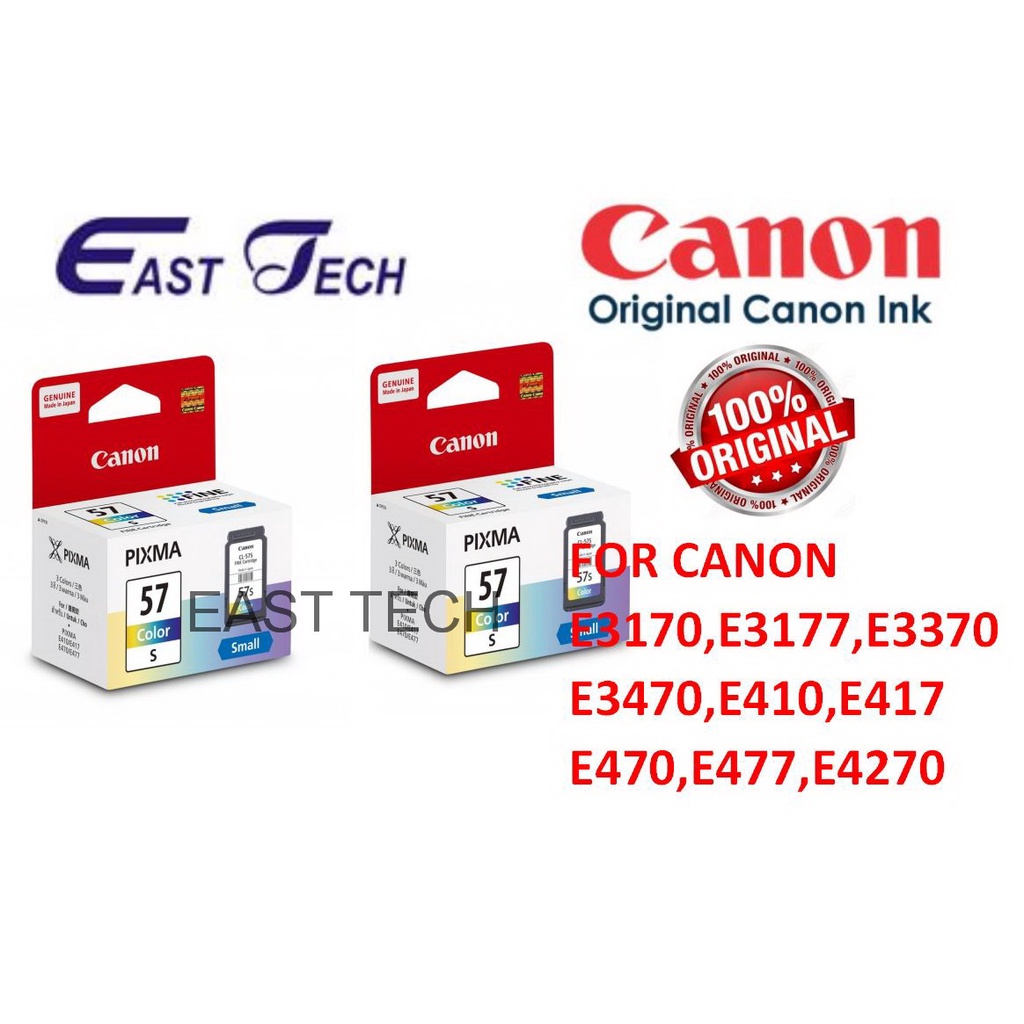 CANON CL57S CL-57S COLOUR INK CARTRIDGE (ORIGINAL) | Shopee Malaysia