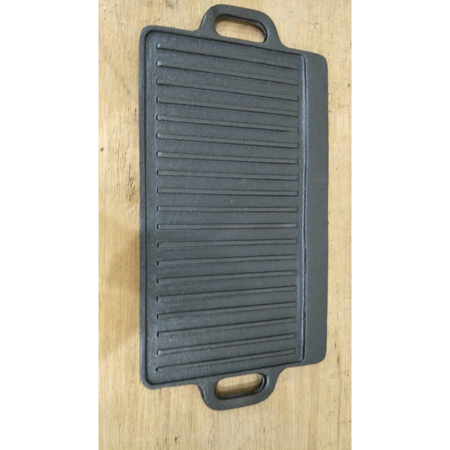 Fujida RECTANGLE Reversible Grill/Griddle - Cast Iron | Shopee Malaysia