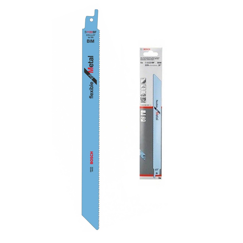 ( 100% Original ) Bosch S1122BF BIM 225mm Reciprocating Saw Blades ...