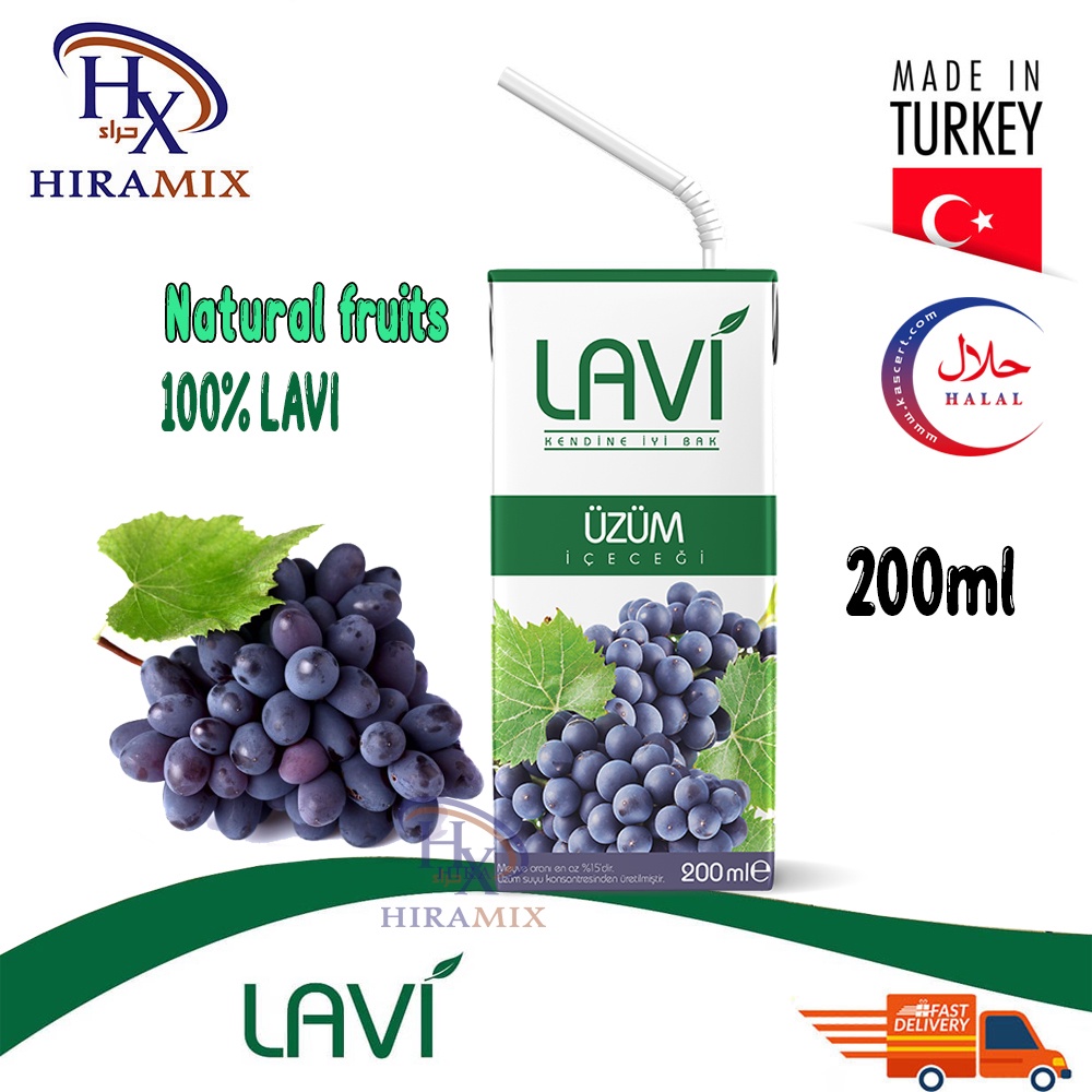 Juice Fruit Lavi 100% Natural Assorted Flavours, Pomegranate Juice ...
