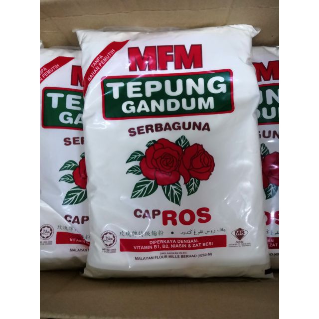 Tepung Gandum Cap Ros 850g × 12 | Shopee Malaysia