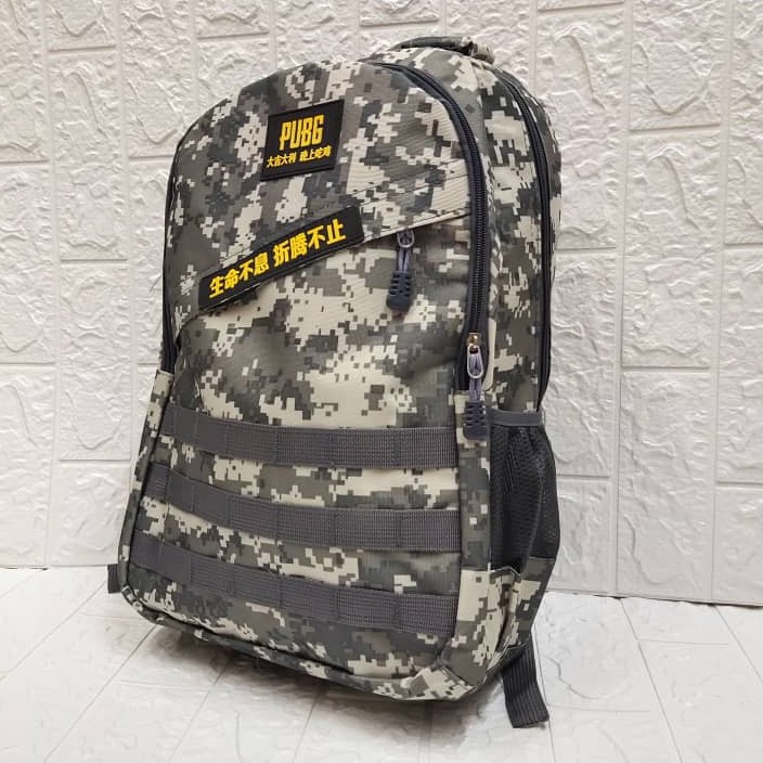PUBG BattleGrounds Army Style Multipurpose Backpack - 919070 | Shopee ...