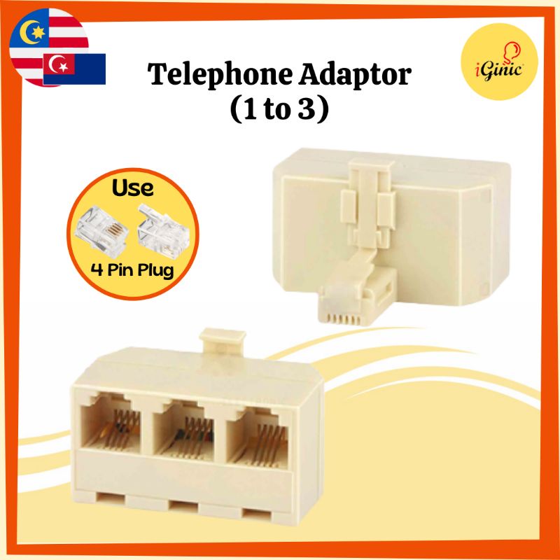 RJ11 Pin to Pin Cable 7ft 15ft 25ft 50ft 100ft / Telephone Adaptor ...