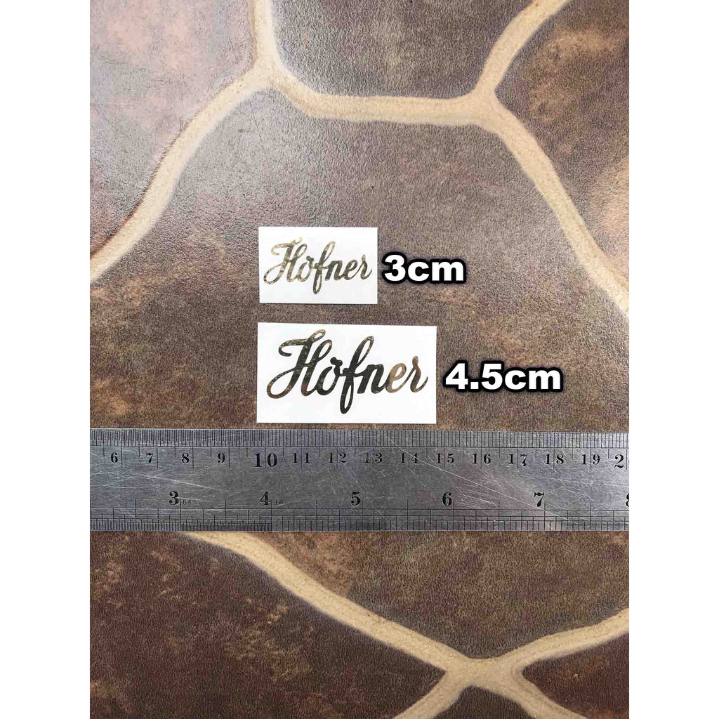 Hofner Sticker Sticker Headstock Electric Guitar Acoustic Classical ...