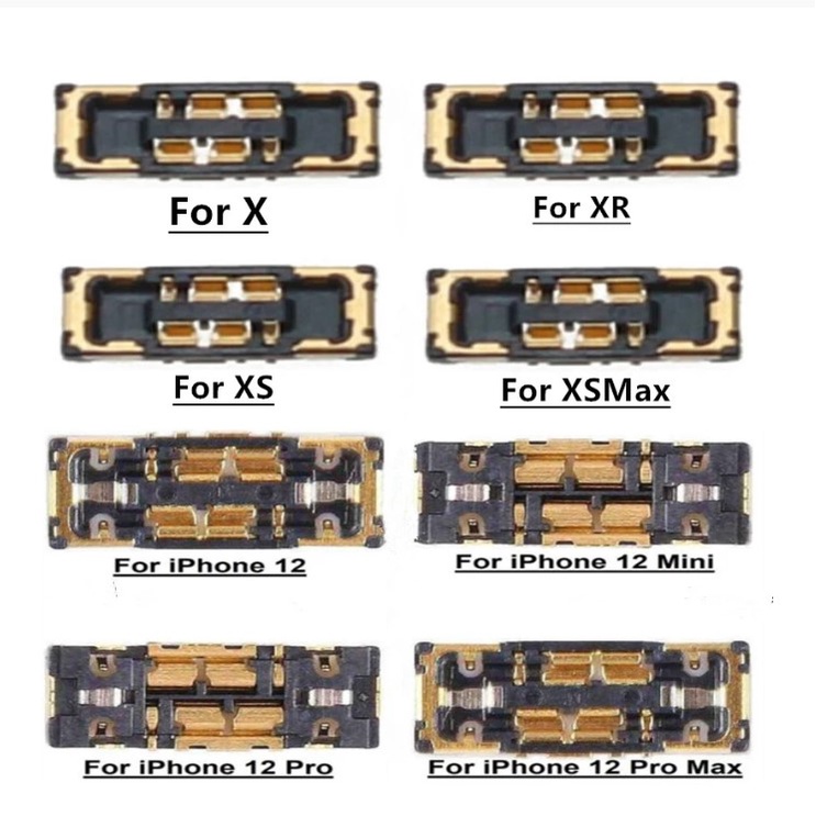 Battery FPC Connectors For 5 5S 5C 6 6P 6S 6SP 7 7P 8 8plus X XS XSMax ...
