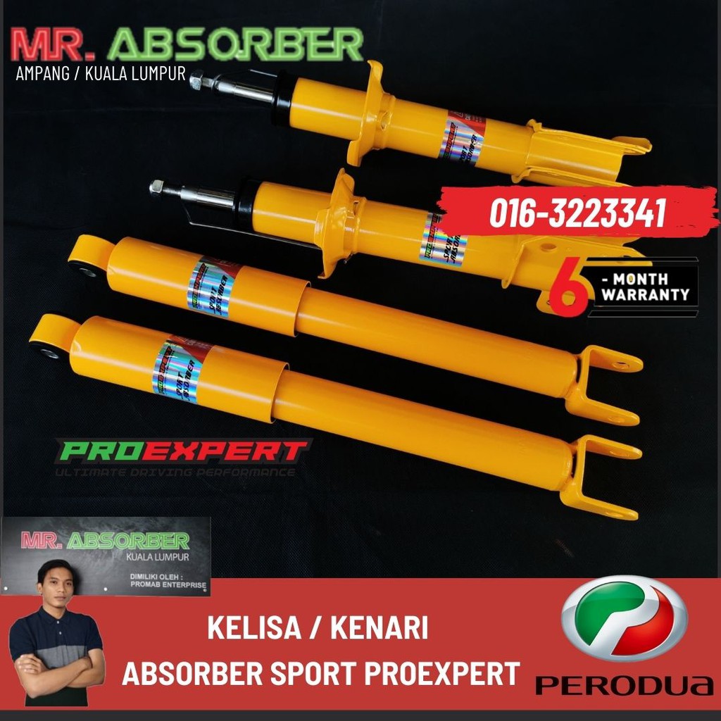 ABSORBER SPORT PROEXPERT PERODUA KELISA / KENARI | Shopee Malaysia