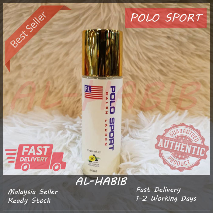 **ORIGINAL** VIRAL PERFUME POLO SPORT FOR MEN BY AL-HABIB 30ML (READY ...