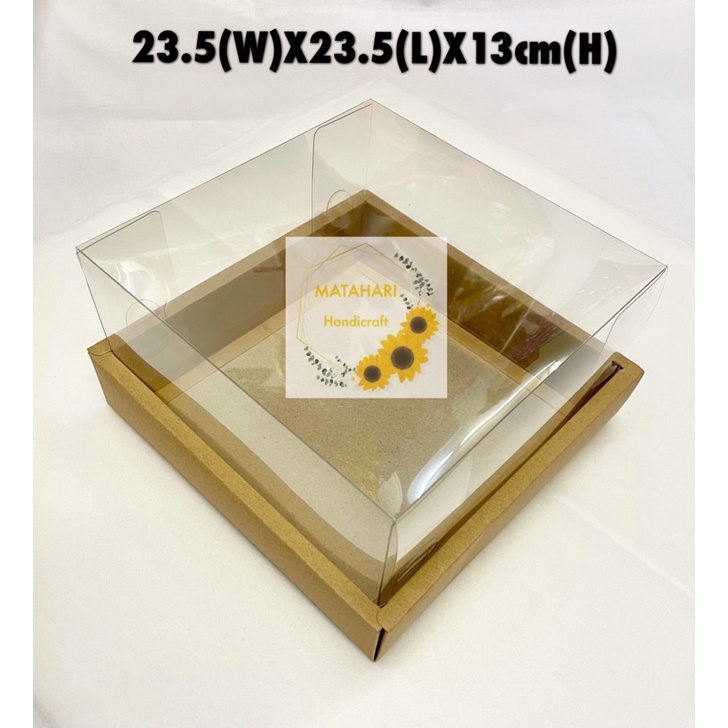 (READY STOCK) KOTAK HADIAH 23.5x13x23.5CM = 8X8X5" inch KOTAK HANTARAN ...