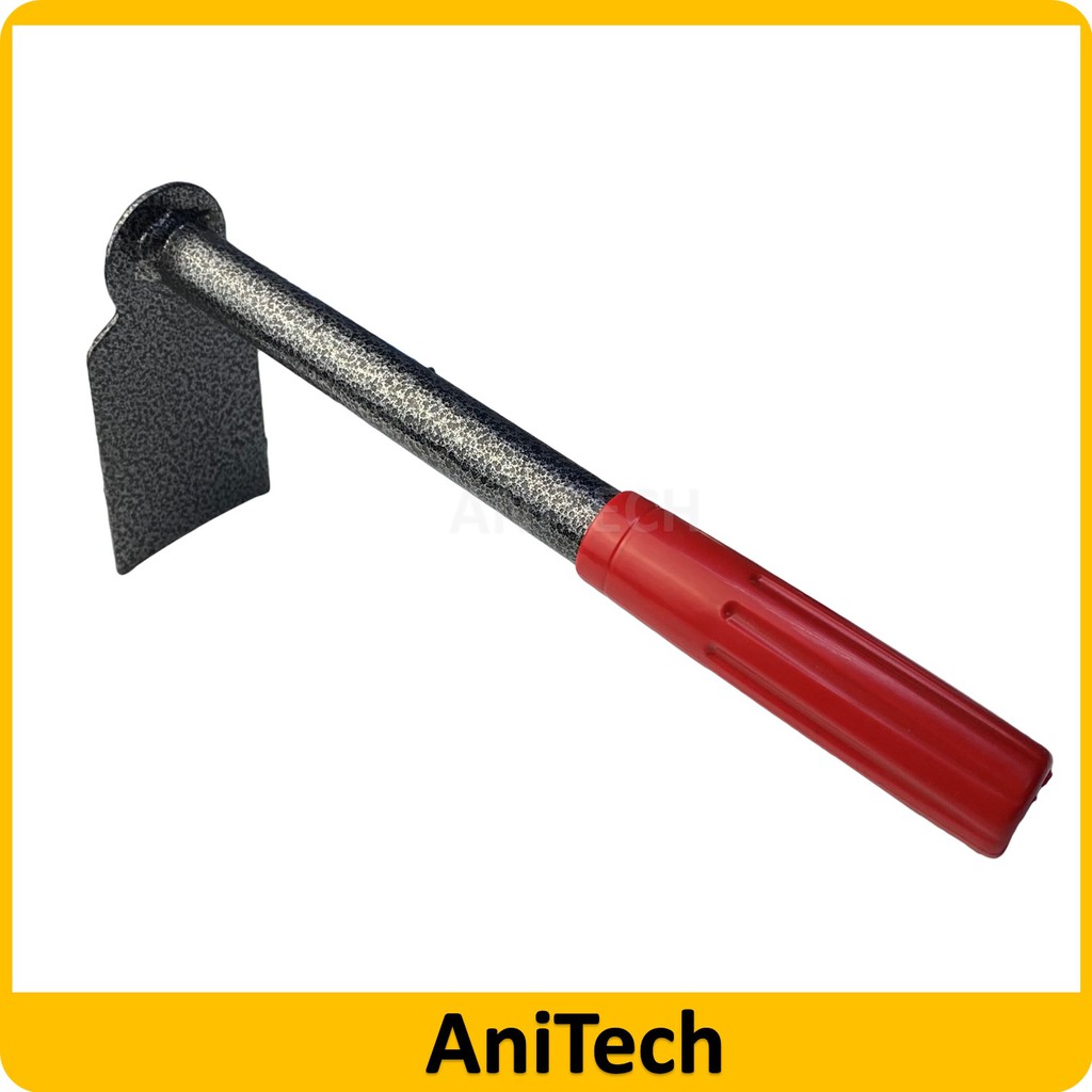 Cangkul Kayu / Besi Biru Kecil Mini Metal Hoe WITH WOOD/ STEEL Black ...