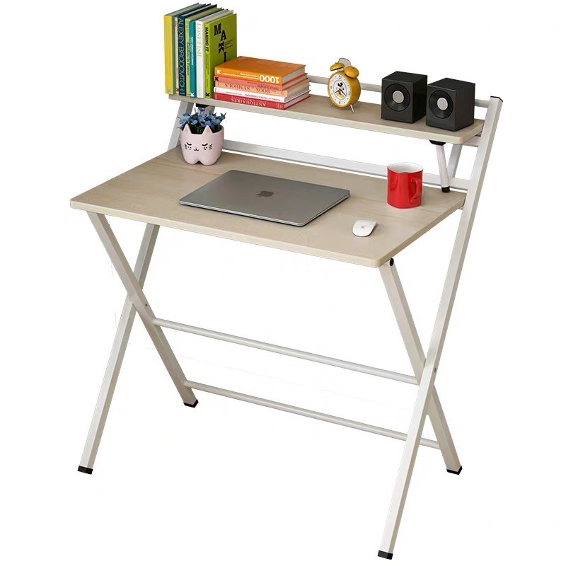 Multi Purpose Foldable Wooden Computer Table Top With Stainless Steel ...
