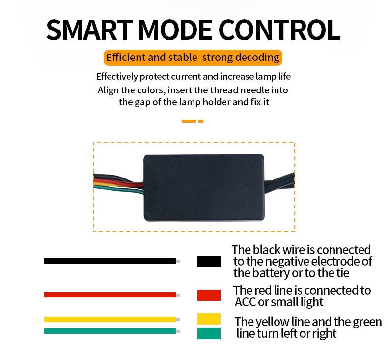 2pcs sequential car flowing rgb daytime running light waterproof ...