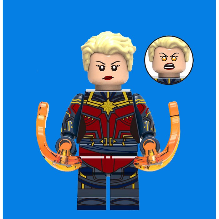 Lego Compatible Captain Marvel Avengers Endgame Blocks Minifigures ...
