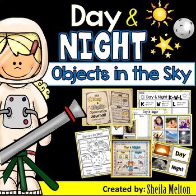 👏Printable 👏 Day and Night Objects in the Sky | Shopee Malaysia