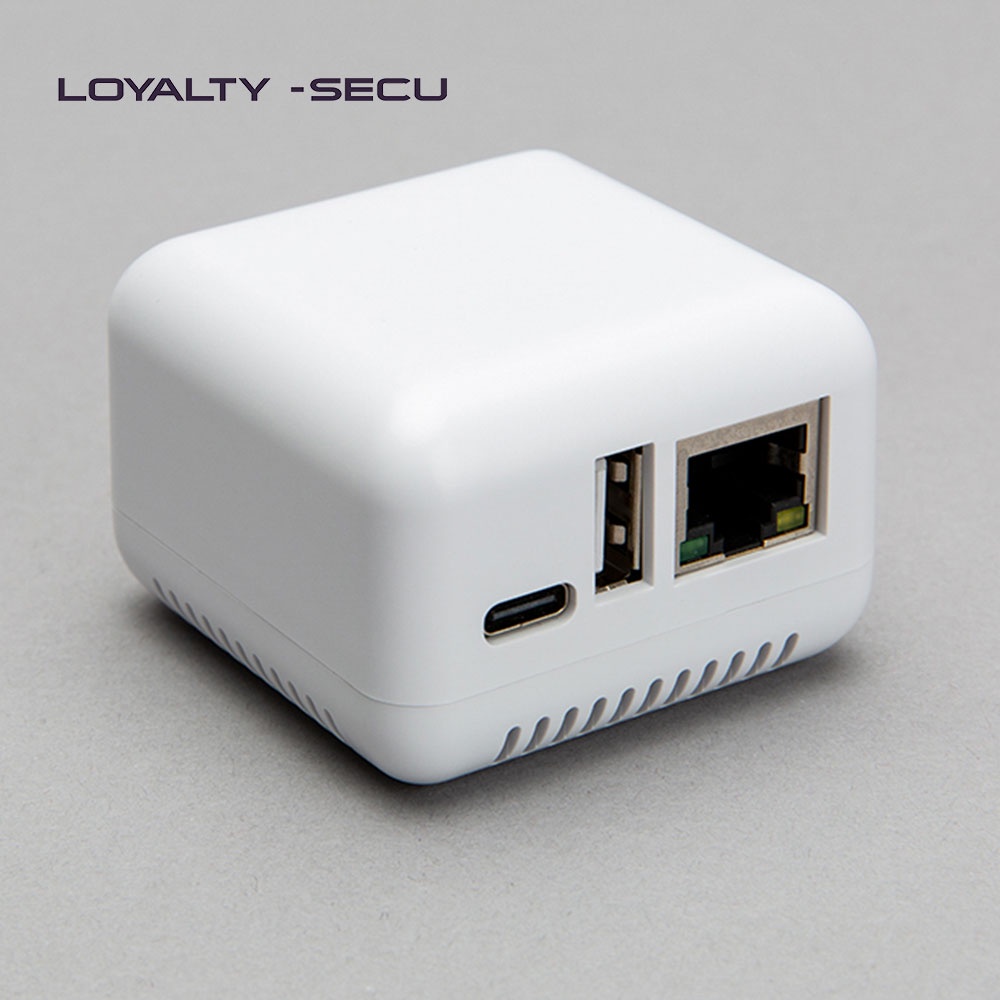 Mini Rj45 1 port Network Print Server for USB Printer White Color ...