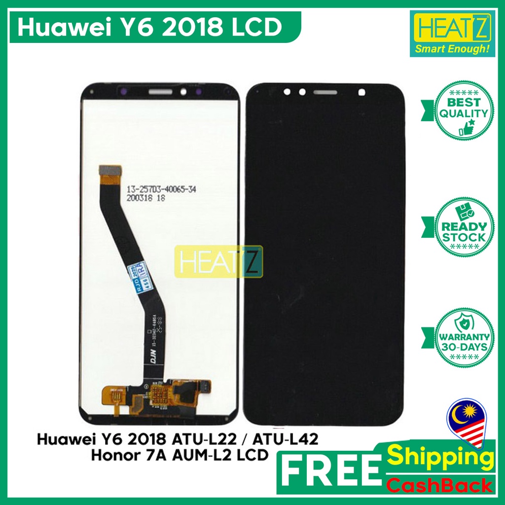 HW Y6 2018 HONOR 7A / ATU-L22 ATU-L42 / Honor7 A / AUM-L2 LCD With ...