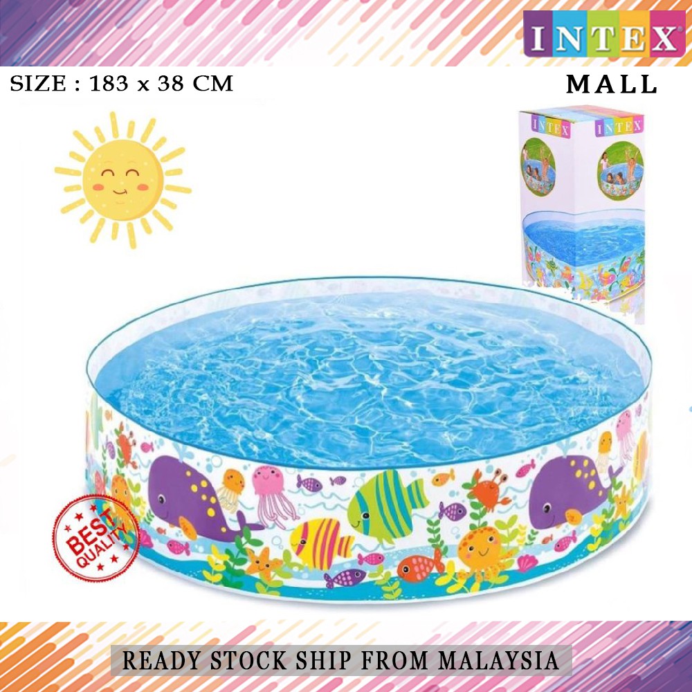 INTEX Snapset Pool (6ft x 15") IT 56452NP | Shopee Malaysia