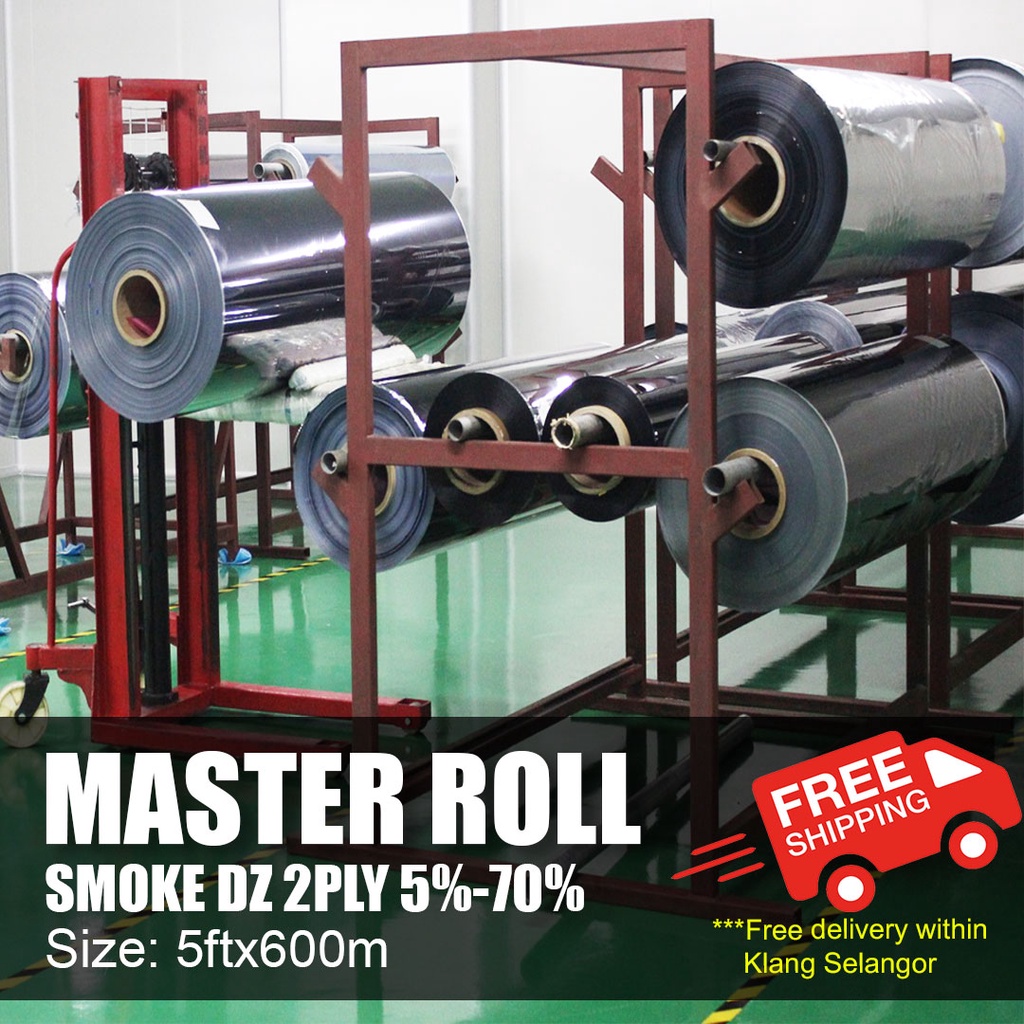 MASTER ROLL TINTED FILM / Tinted Rumah / Window Tinted/ Tinted Building ...