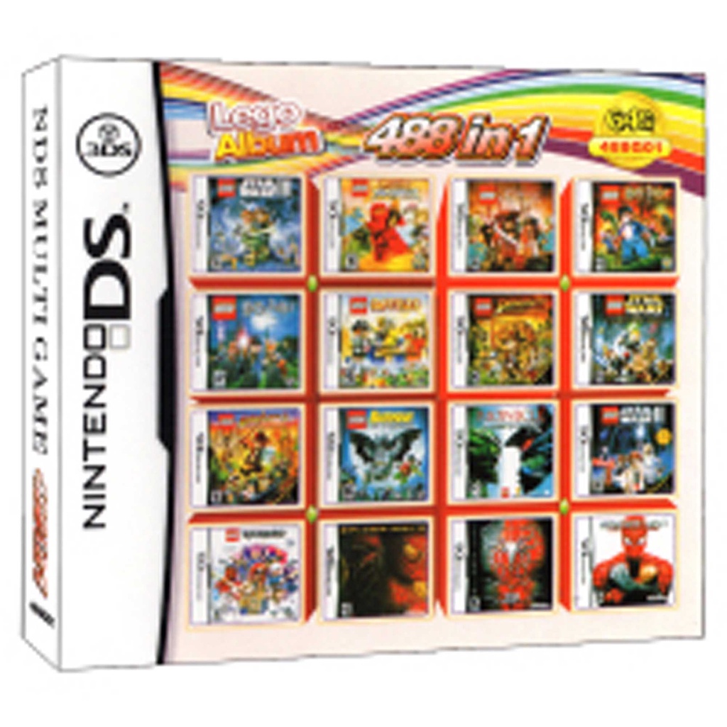 Nintendo 23/208/468/482/486/488/500/502/520 In 1 DS 3DS 2DS NDSI NDSL ...