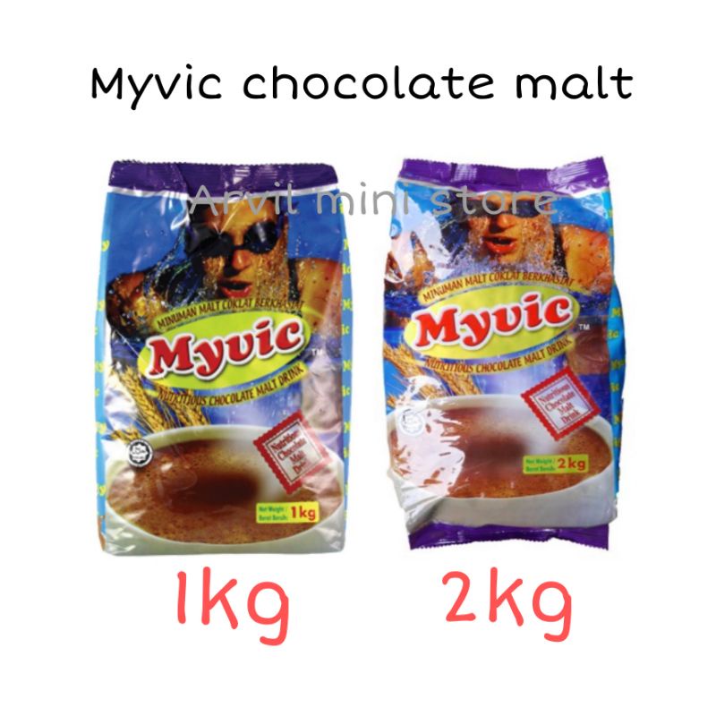 Myvic Chocolate Malt Drink 1kg/2kg | Shopee Malaysia