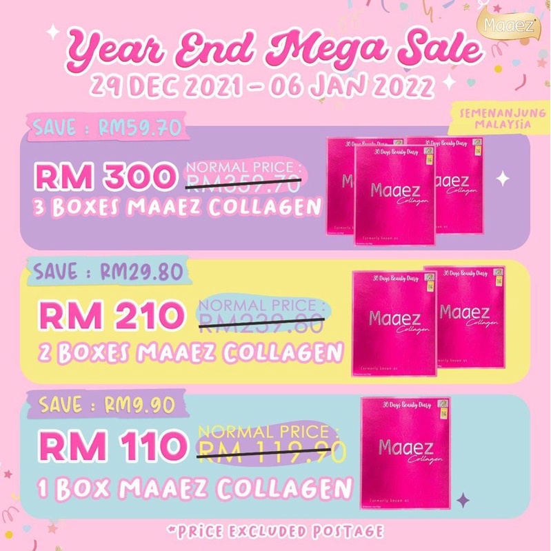 MAAEZ COLLAGEN 💯 ORIGINAL | Shopee Malaysia