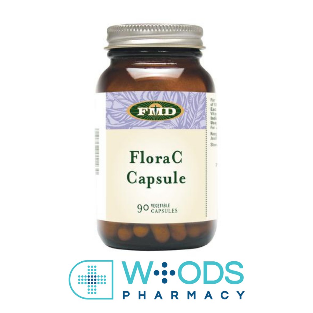 WOODS PHARMACY FMD Flora C Capsule 1000mg 30s / 90s - (EXP: 03/2025 ...