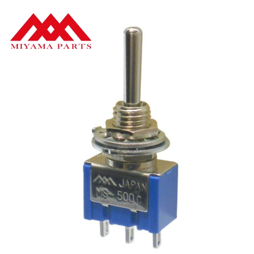 MIYAMA MS-500C Toggle switch - 6A 125 VAC, On-Off-On (Japan) | Shopee ...