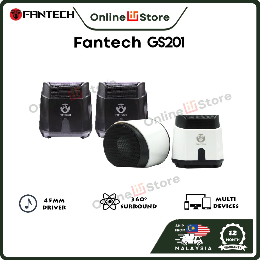 💯ORI FANTECH Hellscream GS201 / GS205 RGB (NEW MODEL) Gaming Speaker | Shopee Malaysia
