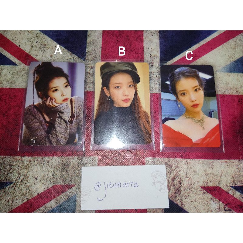 Iu PHOTOCARD OFFICIAL MD CELEBRITY | Shopee Malaysia