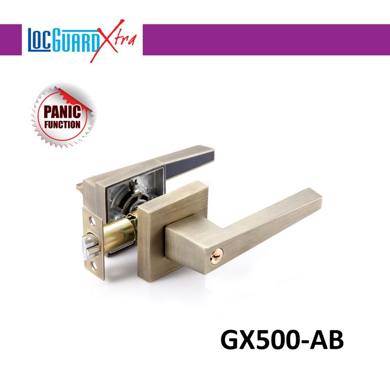 LOCGUARD – TUBULAR LEVER – GX Series – GX500 – SN/AB LOCK SET | Shopee ...