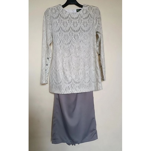 Preloved Kurung Modern Lace by Jakel Textile | Shopee Malaysia