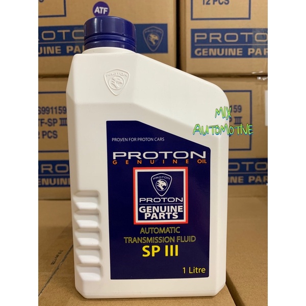 100% Original Proton Automatic Transmission Fluid ATF SPIII SP3 ...