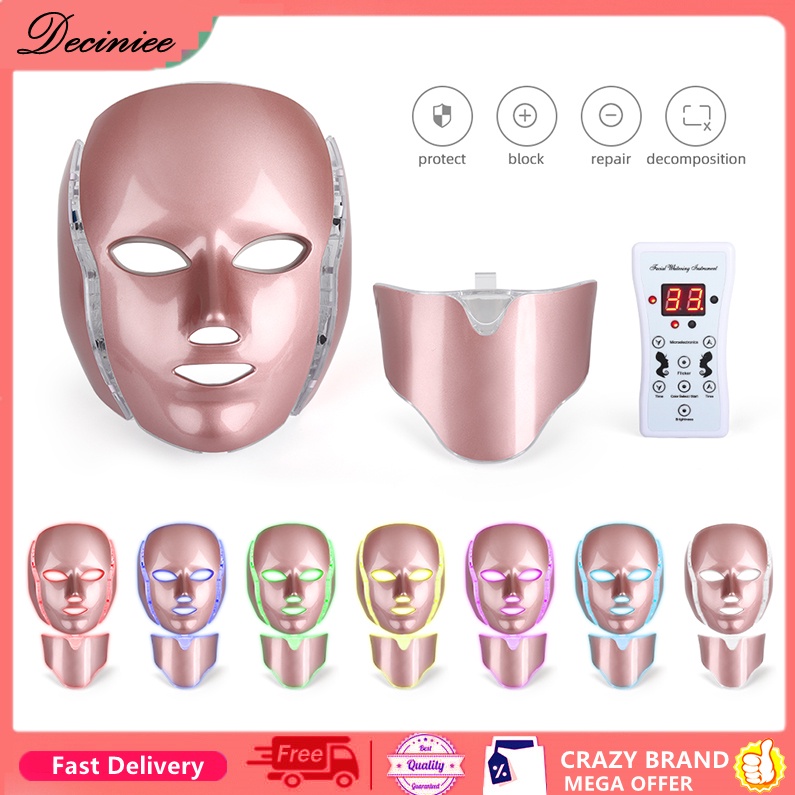 Led Therapy Mask Skin Rejuvenation Face Care Photon Treatment Beauty ...