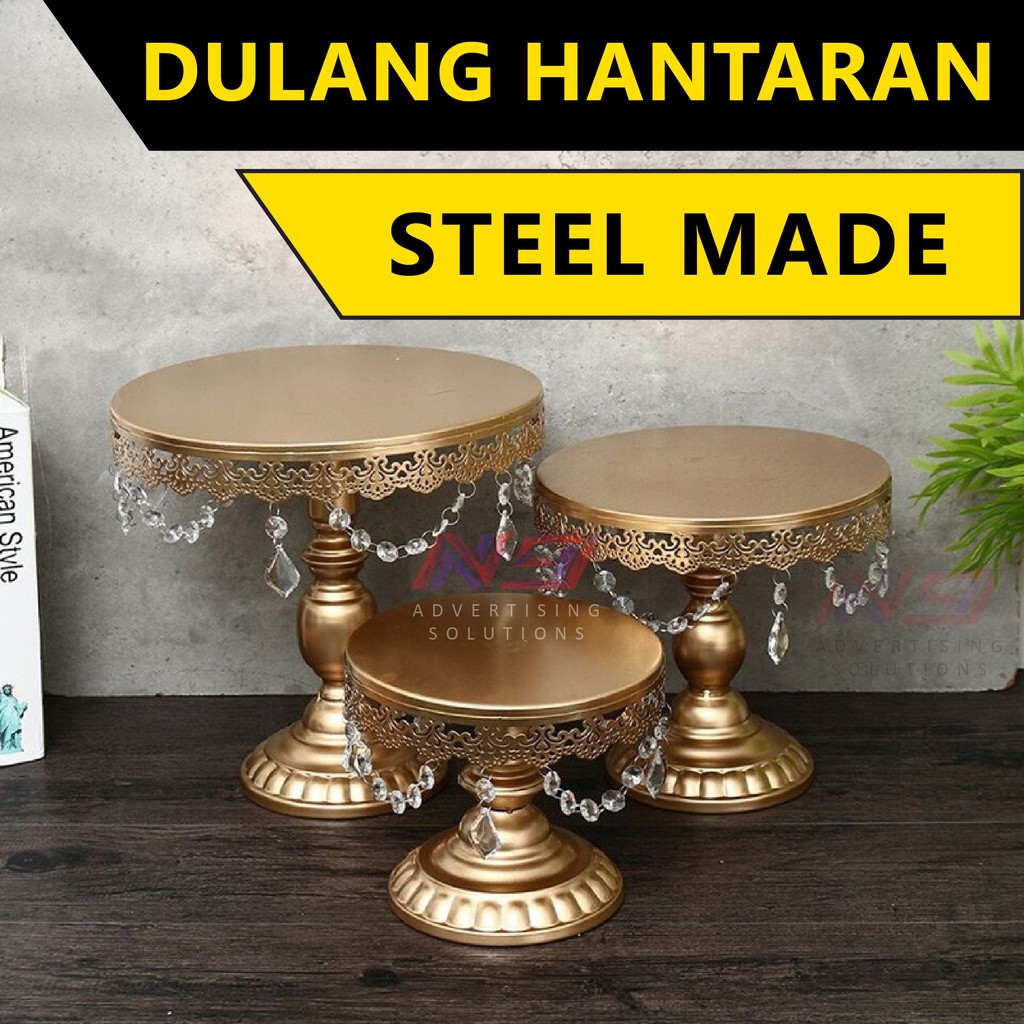Dulang Hantaran Perkahwinan Kahwin Steel Made Pengantin Traditional ...