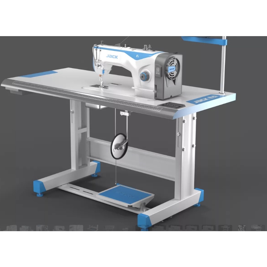 Jack F5 Industrial Sewing Machine complete set with table and stand ...