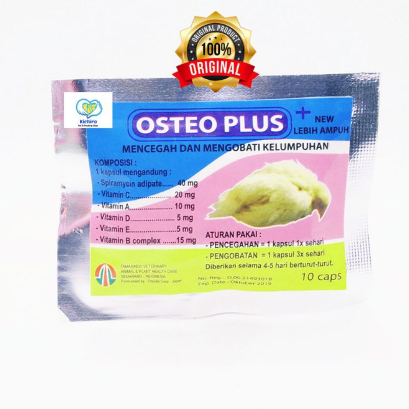 Tamasindo Osteo Plus contains 10 capsules Prevent and Treat Paralyzed ...