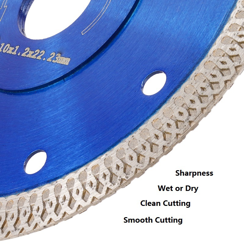 Diamond Saw Blade Cutting Disc Super Thin Turbo Disk for Angle Grinder Cutting Porcelain Tiles ...