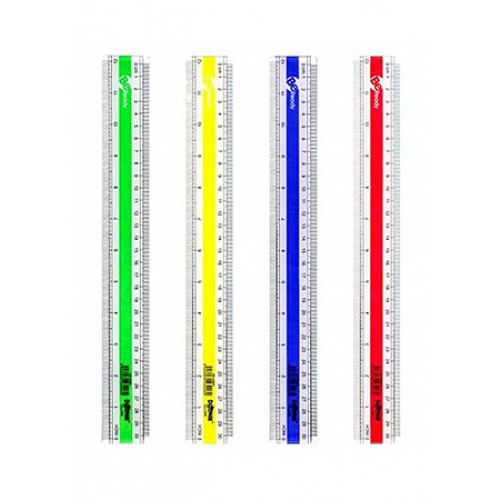 TRANSPARENT NEON RULER 15CM/30CM (RANDOM COLOR) | Shopee Malaysia