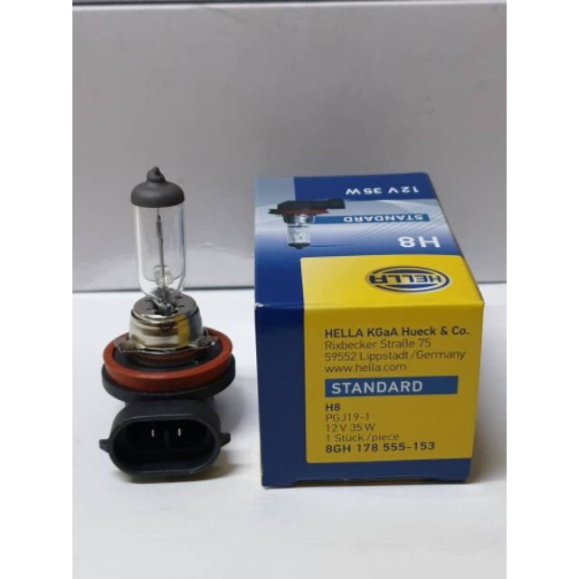 Pawa Genuine Hella H1 H3 H4 H7 H8 H11 12V 24V Germany Halogen Bulb ...