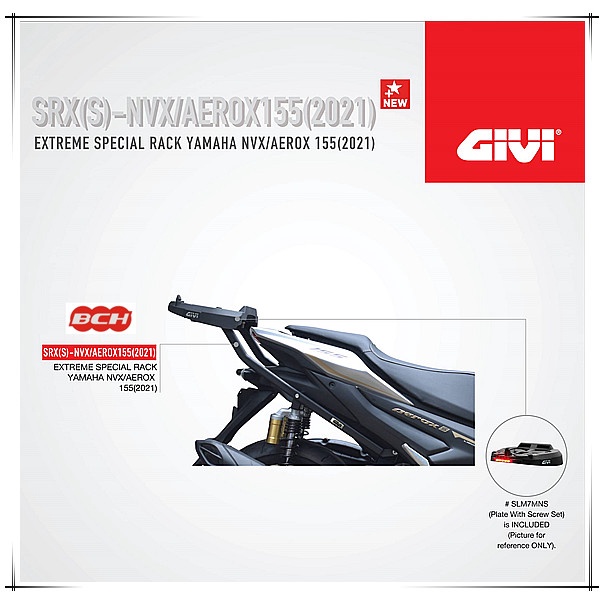 SRX(S)-NVX/AEROX155(2021) EXTREME SPRCIAL RACK YAMAHA NVX/AEROX 155 ...