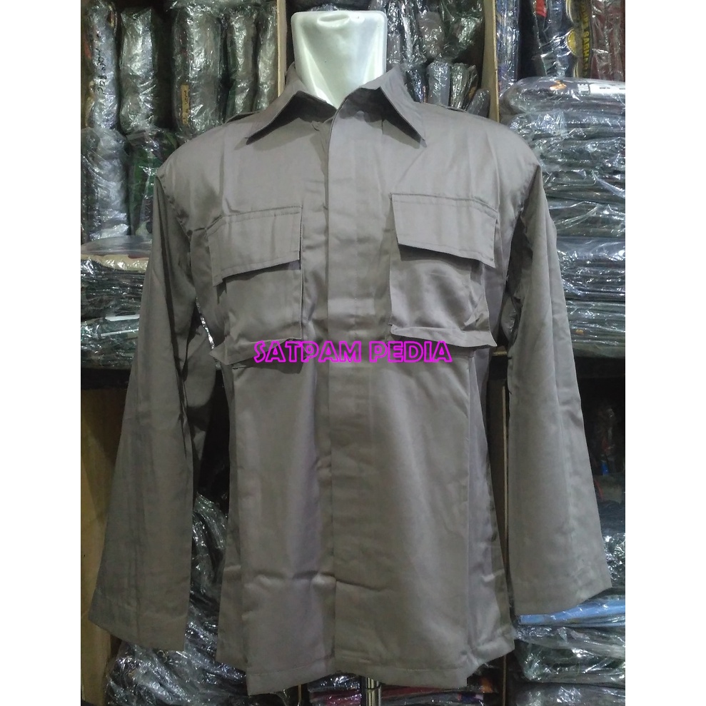 PDL Brown Security Guard Uniform - Brown PDL Security Guard Uniform | Shopee Malaysia
