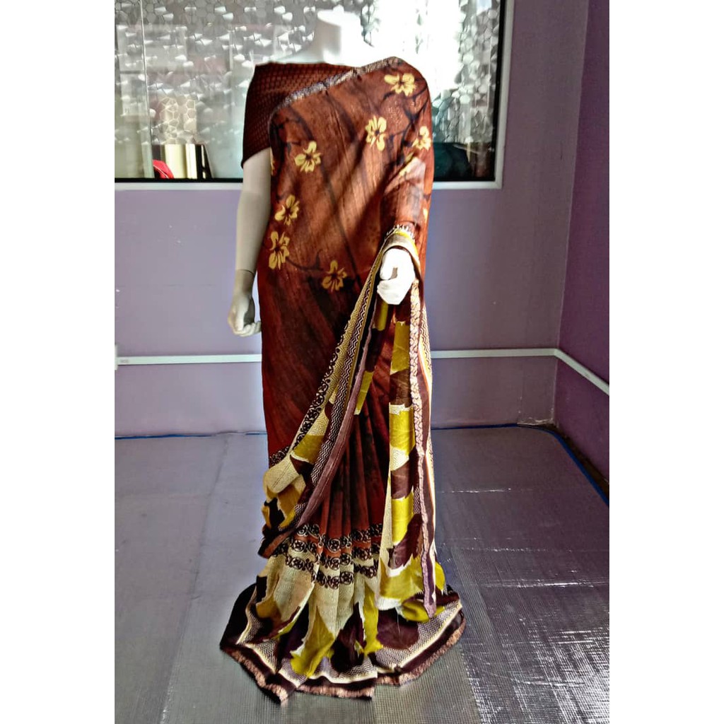 Saree / Ready stock / Fancy Saree / Georggate Saree / Kain saree / Kain ...