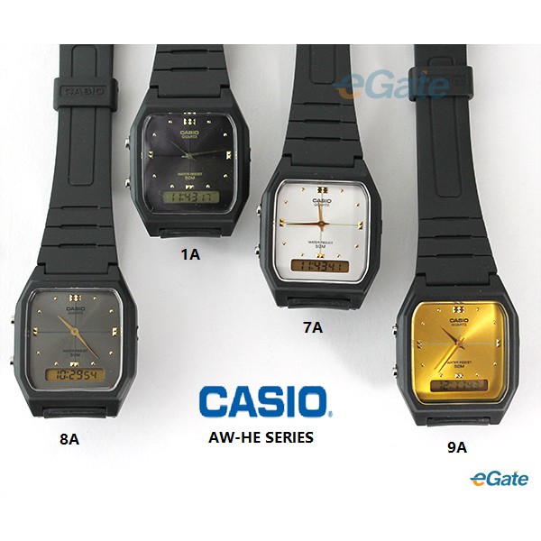 (100% orginal with one year warranty) Casio AW-48HE Unisex Analog ...