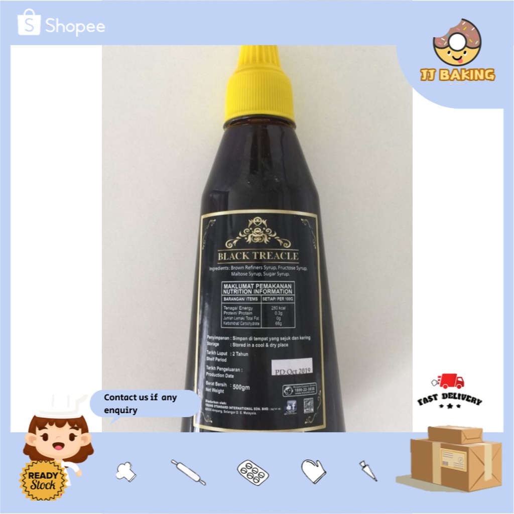 BLACK TREACLE SUGAR SYRUP 500G | Shopee Malaysia