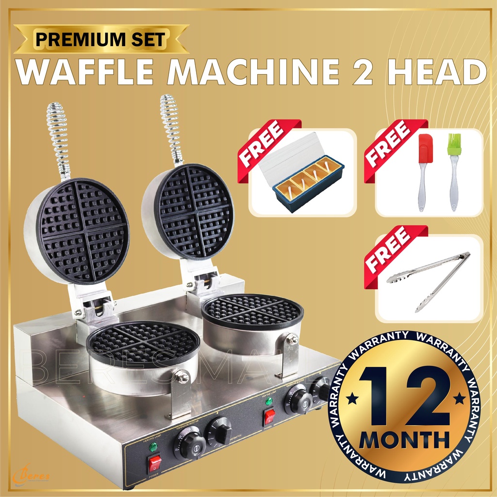BERES Waffle Machine Mesin Waffle Maker Murah Pembakar Waffle Murah ...