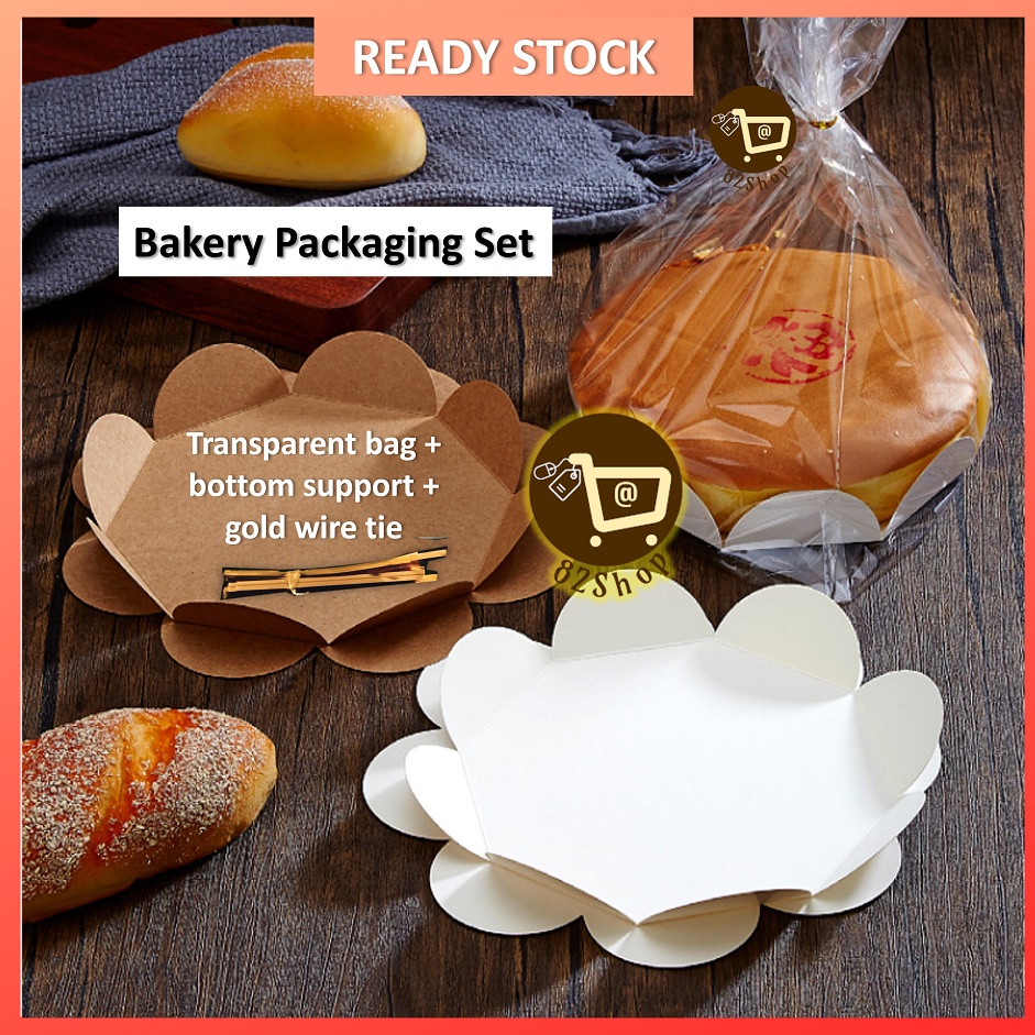 CHIFFON CAKE PACKAGING TRANSPARENT CLEAR PLASTIK KEK CAKE BAG CAKE BOX ...