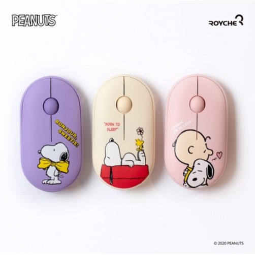 [ROYCHE] SNOOPY Wireless Mouse / Bluetooth Mouse | Shopee Malaysia